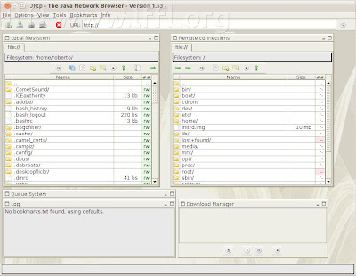 JFTP - Ottimo Client Ftp Java - Linux Freedom
